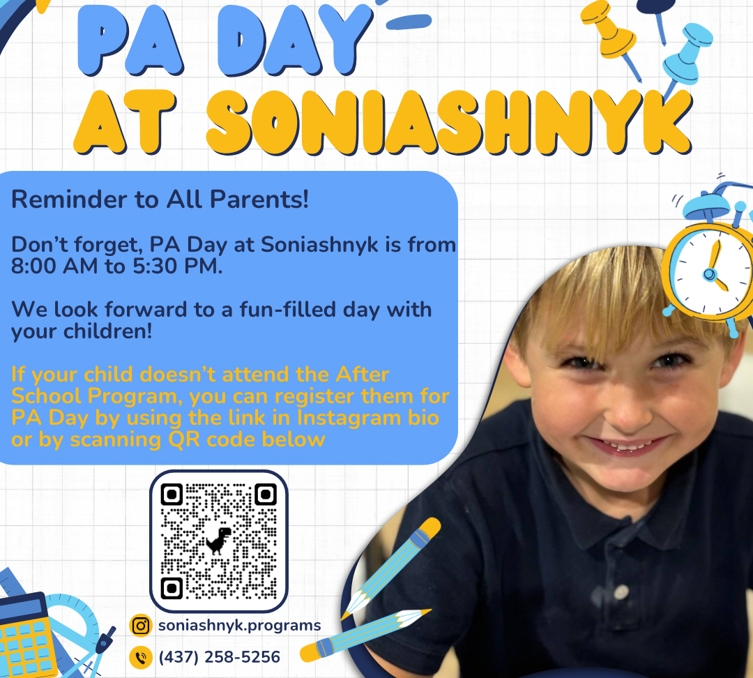 UCC Toronto - PA Day at Sonyashnyk