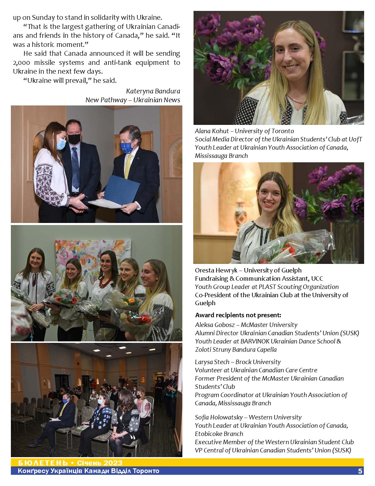 UCC Toronto - UCC-T Bulletin