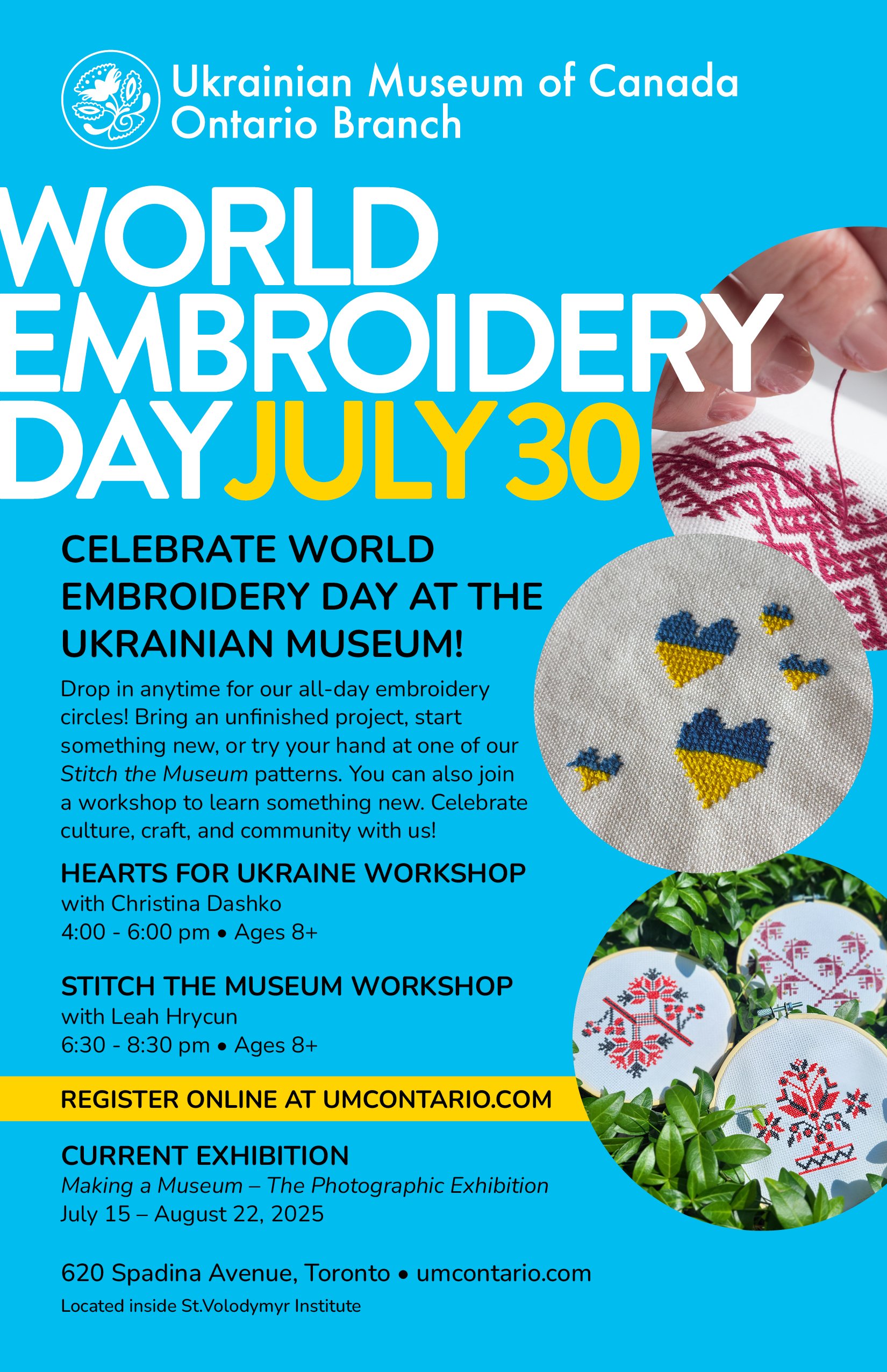 UCC Toronto - World Embroidery Day